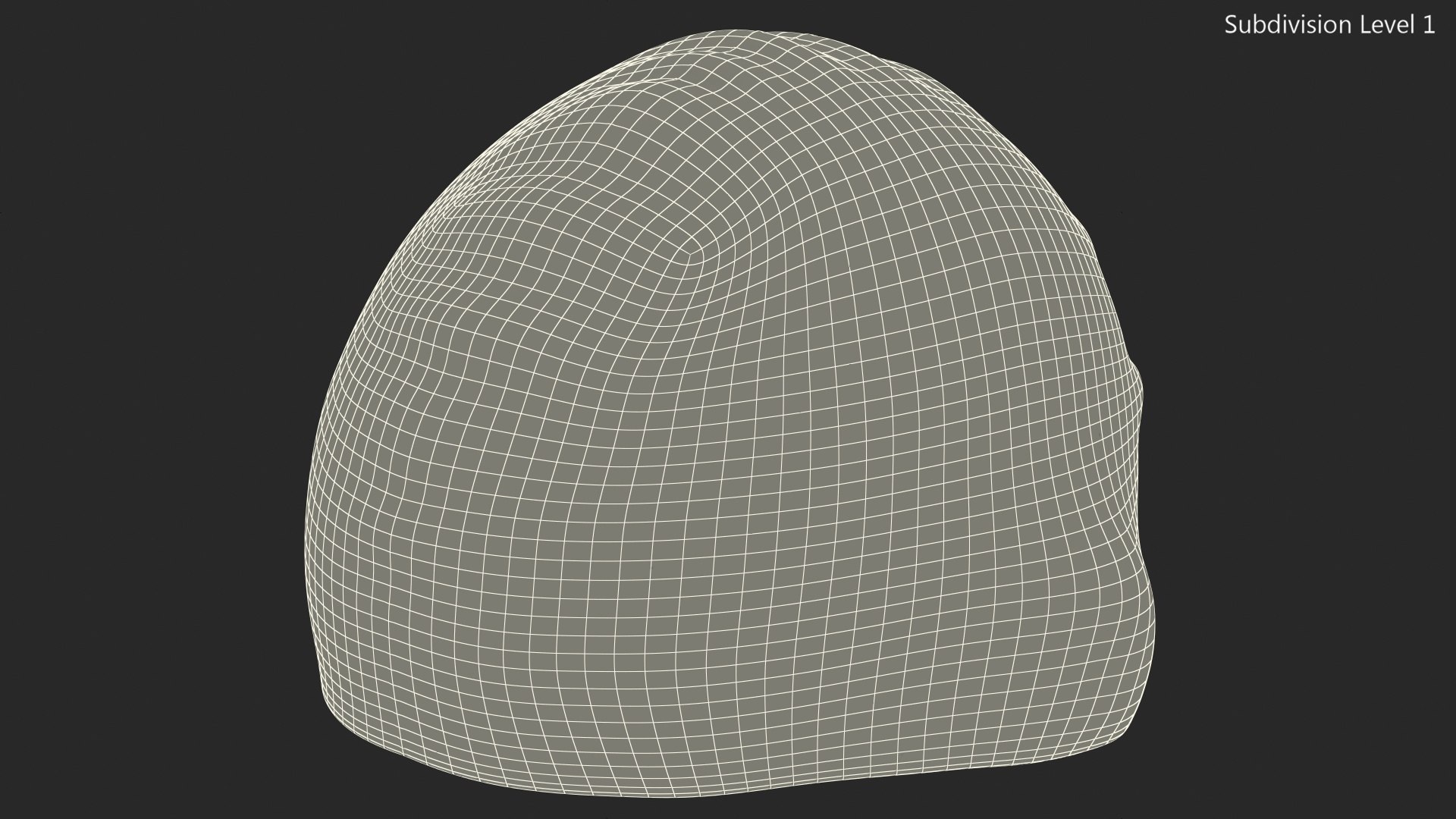 Waterproof Silicone Swim Cap 3D Model - TurboSquid 1629220