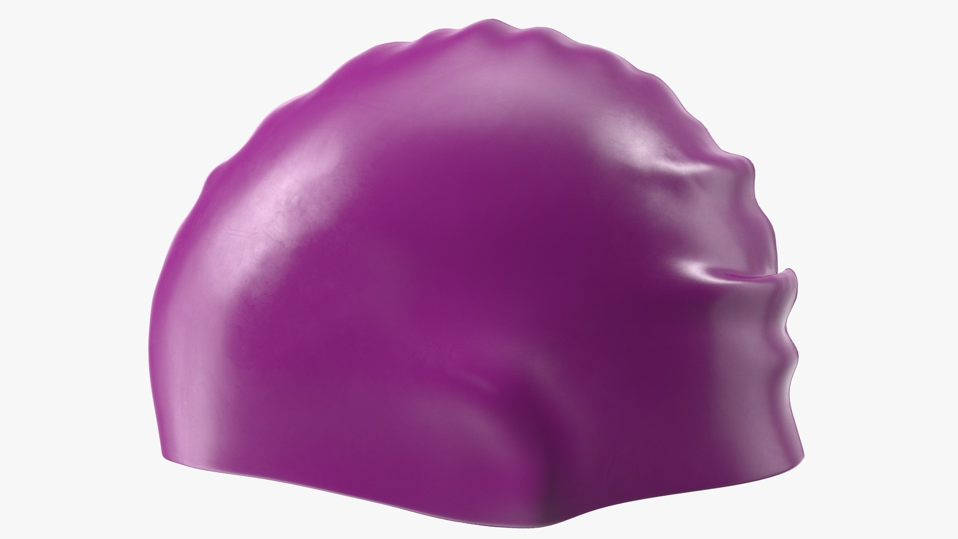Waterproof Silicone Swim Cap 3D Model - TurboSquid 1629220