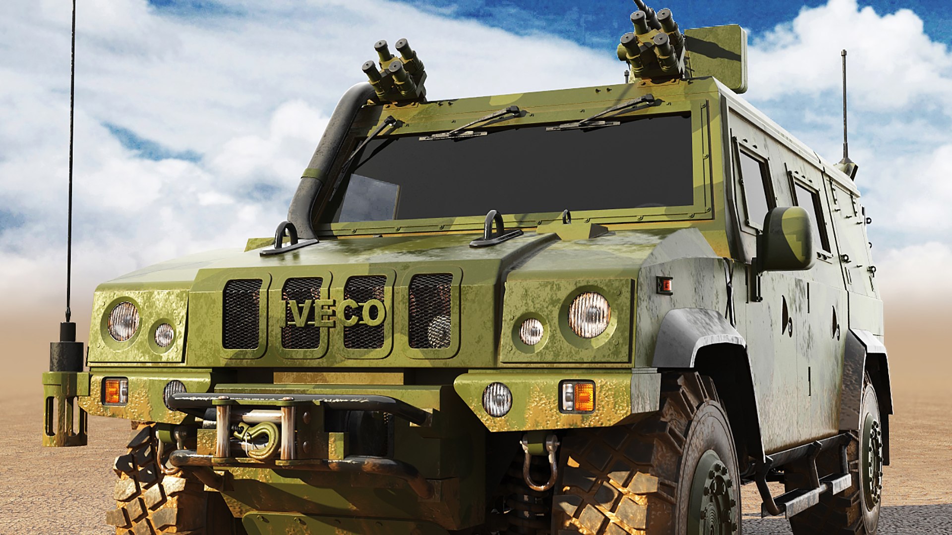 Iveco Lmv Model - TurboSquid 1298007