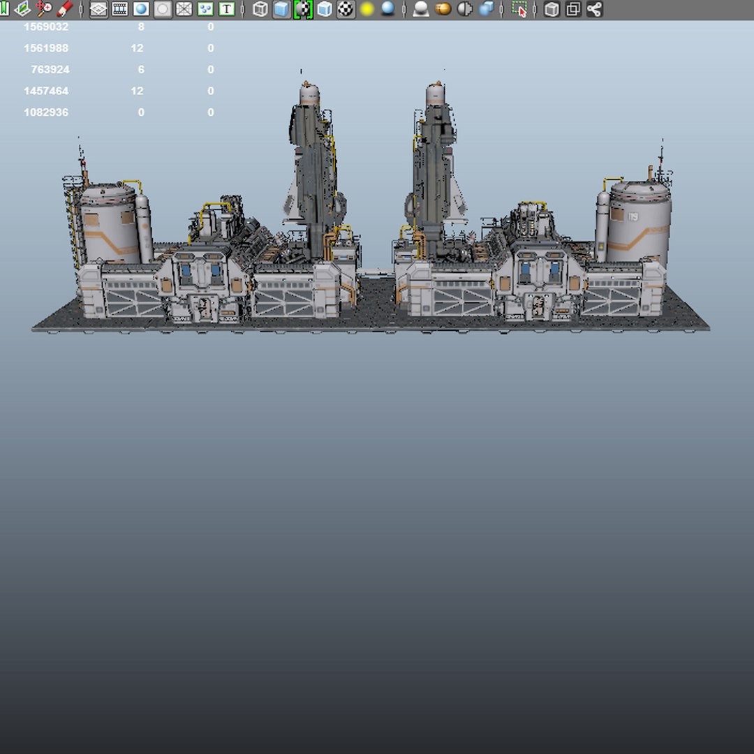 Sci Base Science Model - TurboSquid 1408969