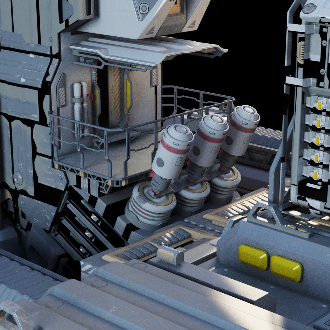 Sci Base Science Model - TurboSquid 1408969