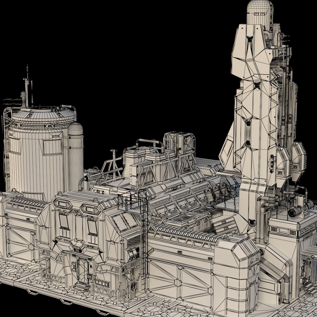 Sci Base Science Model - TurboSquid 1408969