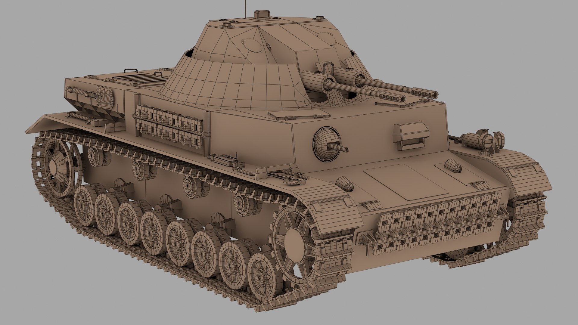 Ww2 German Flakpanzer Iv Model - TurboSquid 1708721
