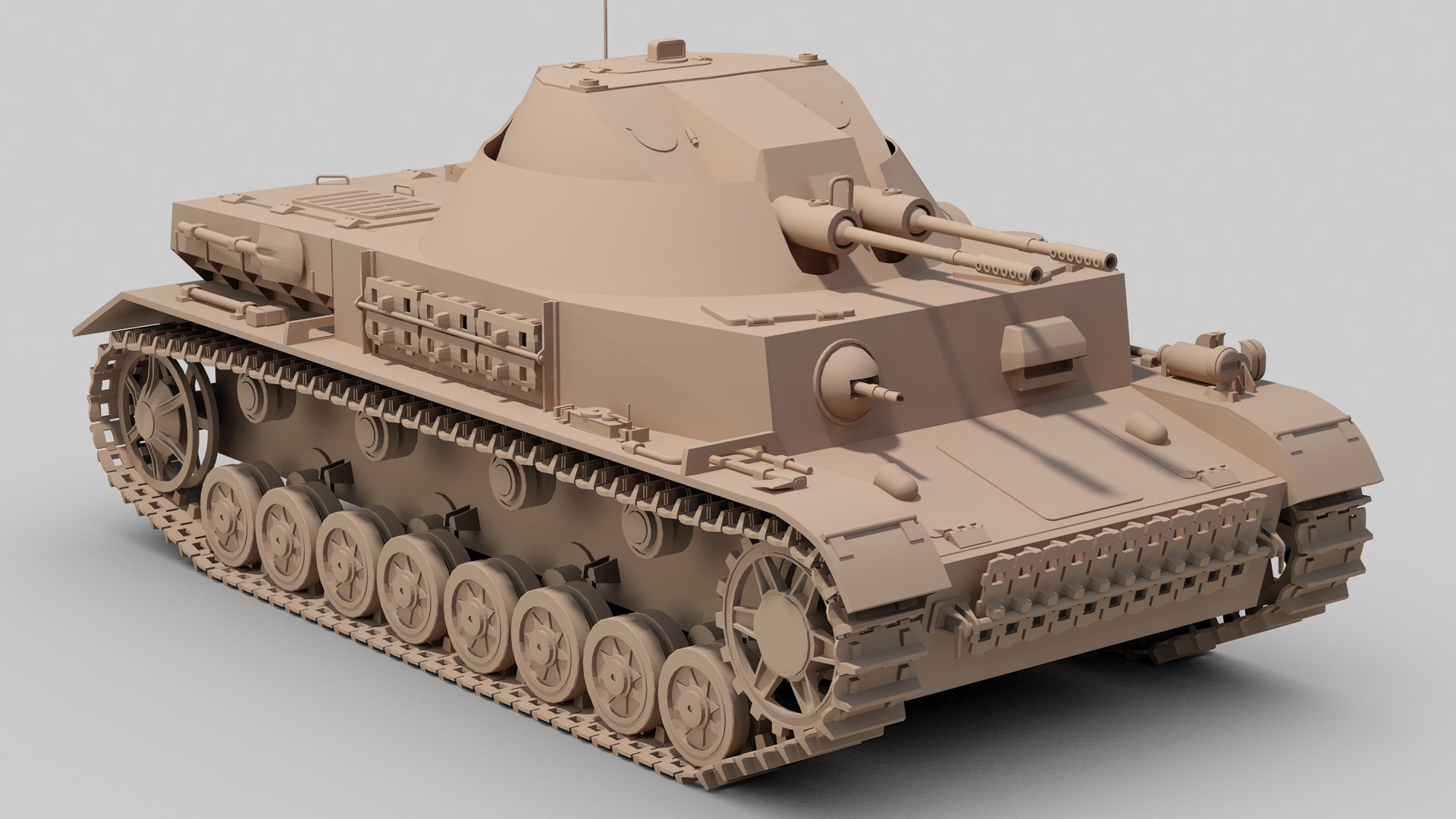 Ww2 German Flakpanzer Iv Model - TurboSquid 1708721