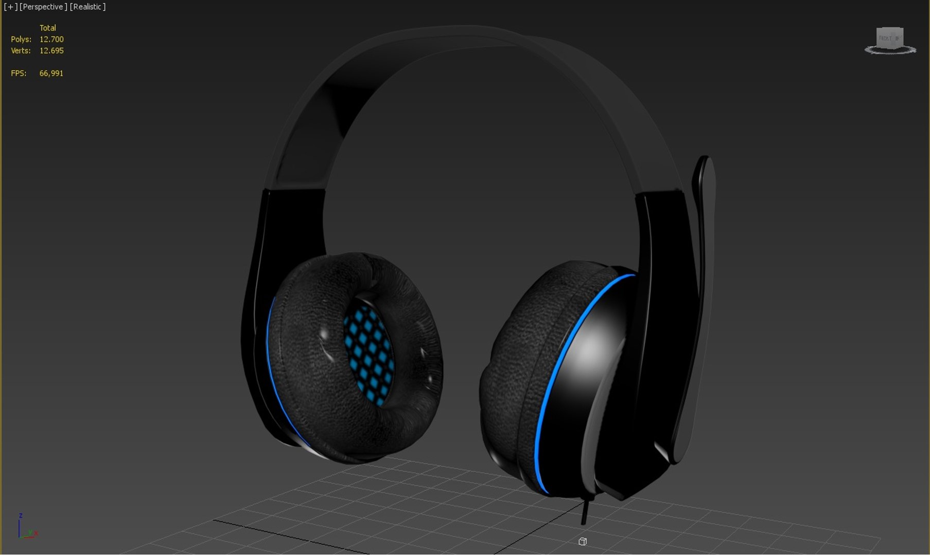 3D Headset Head Model - TurboSquid 1436666
