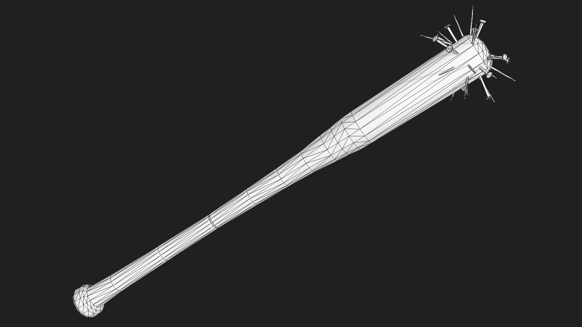 3d Model Modded Baseball Bats Vol 1