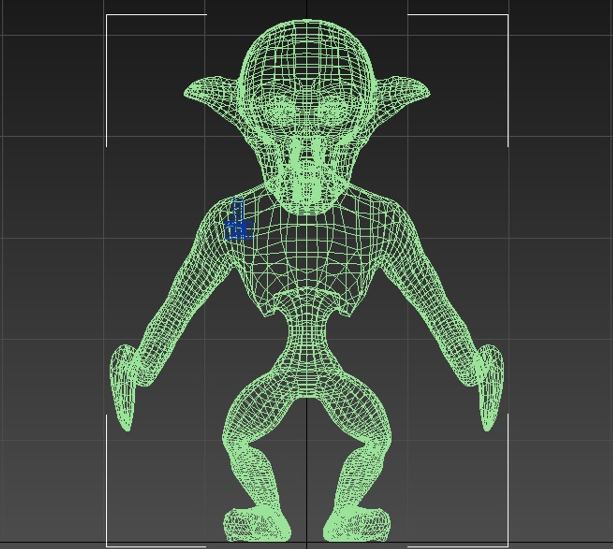 ghoul zombie 3d ma