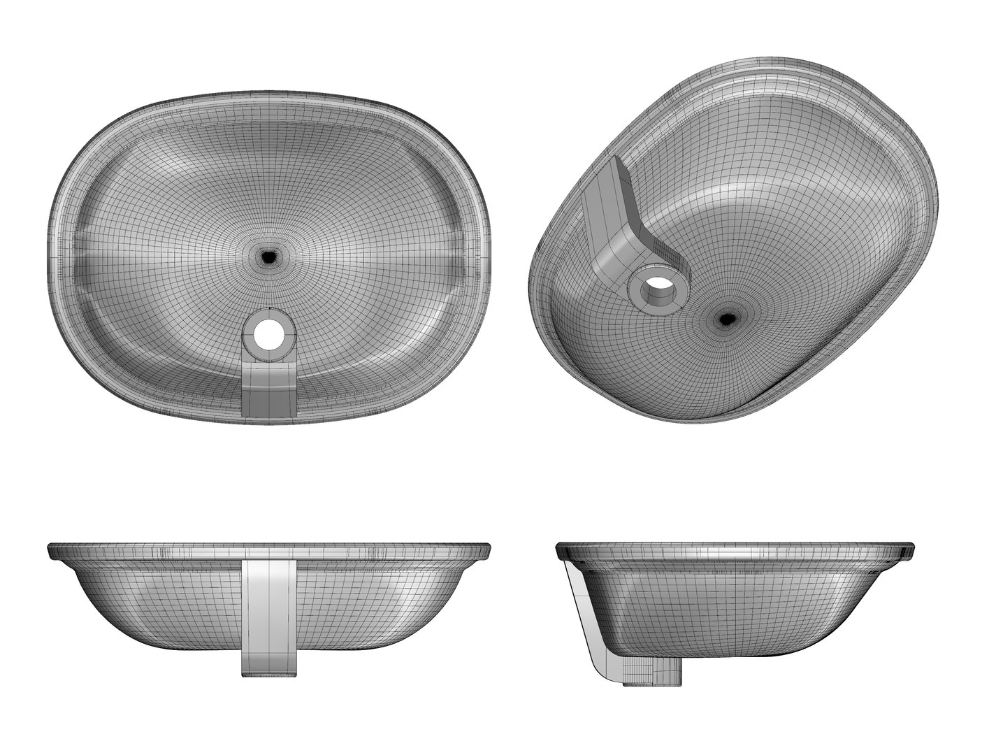 Basin 3D Model - TurboSquid 1528498