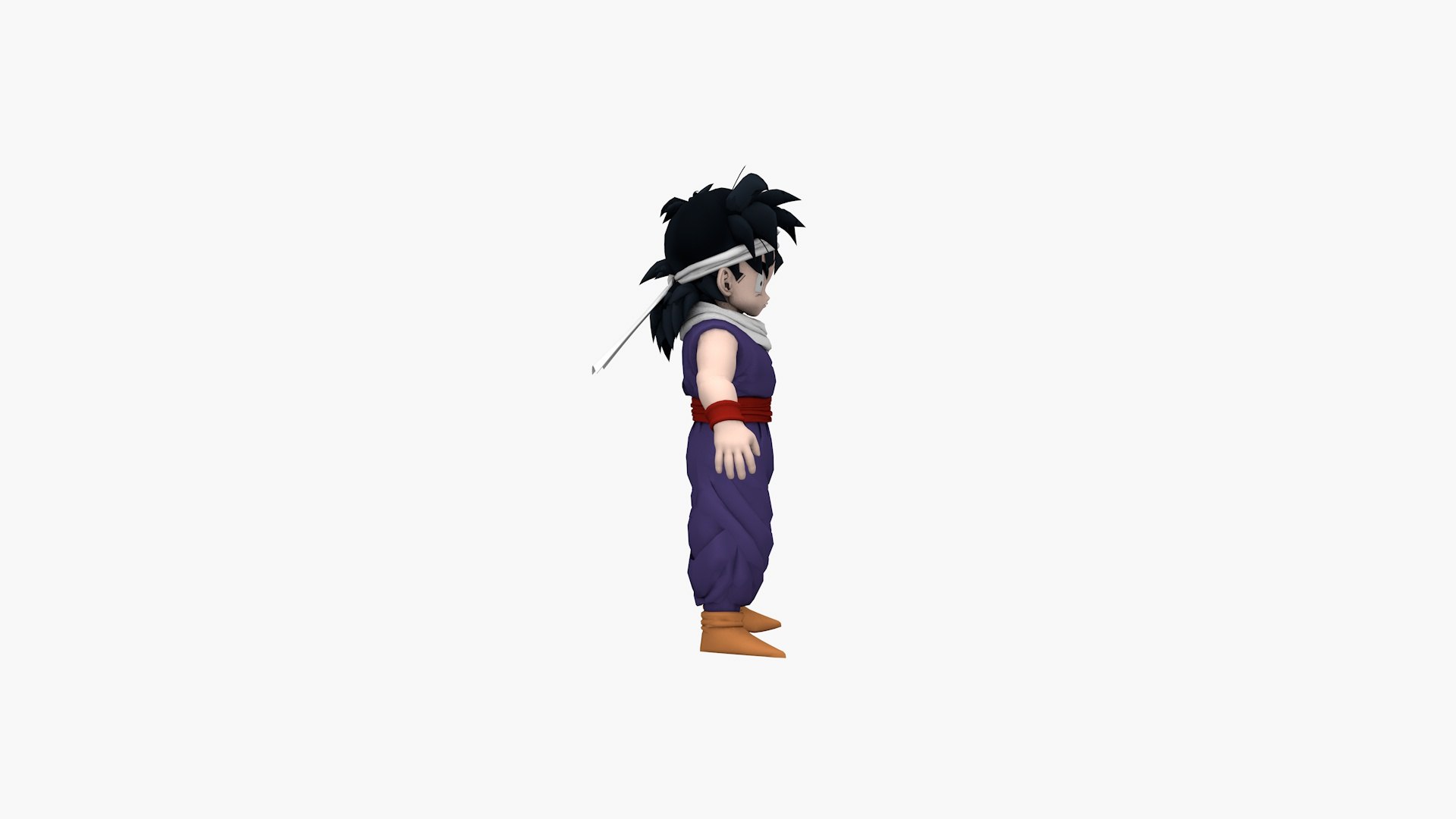 3D DBZ Character V7 model - TurboSquid 2074062