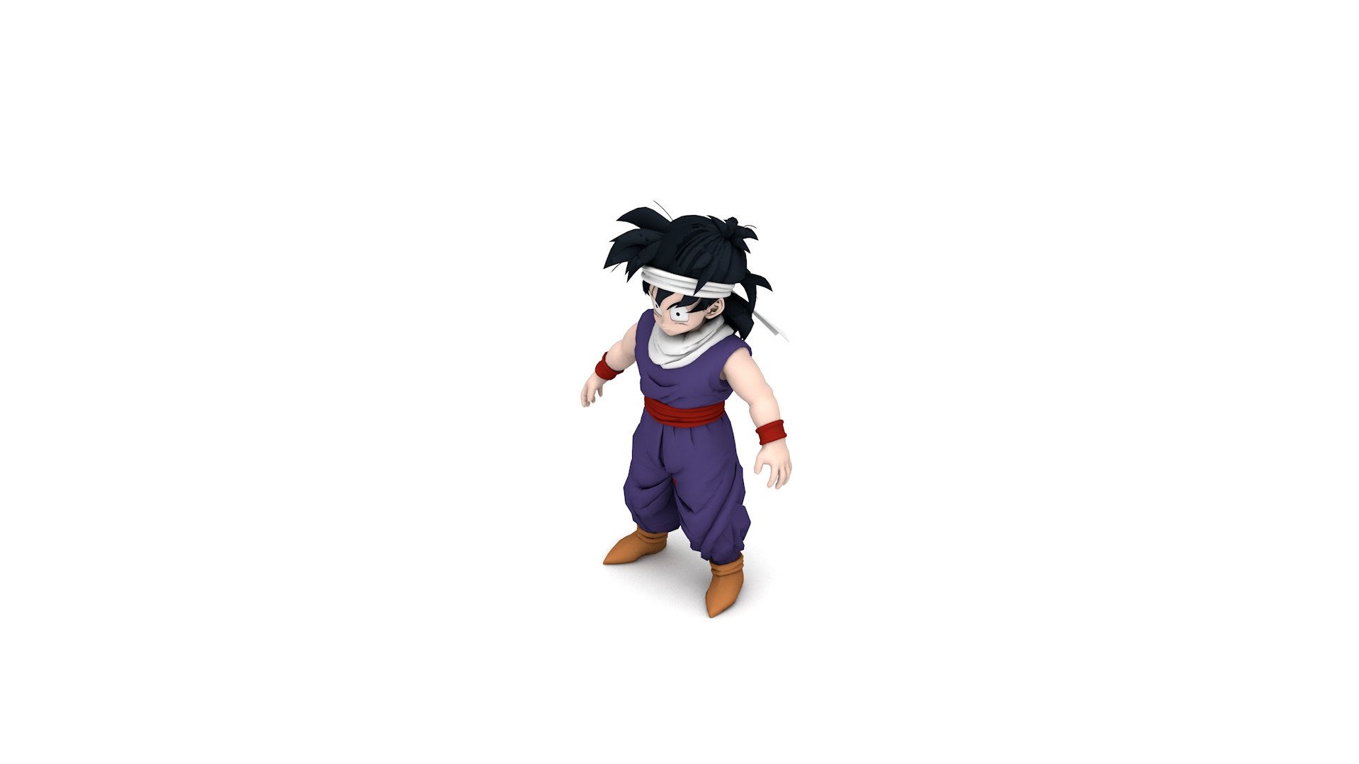 3D DBZ Character V7 model - TurboSquid 2074062