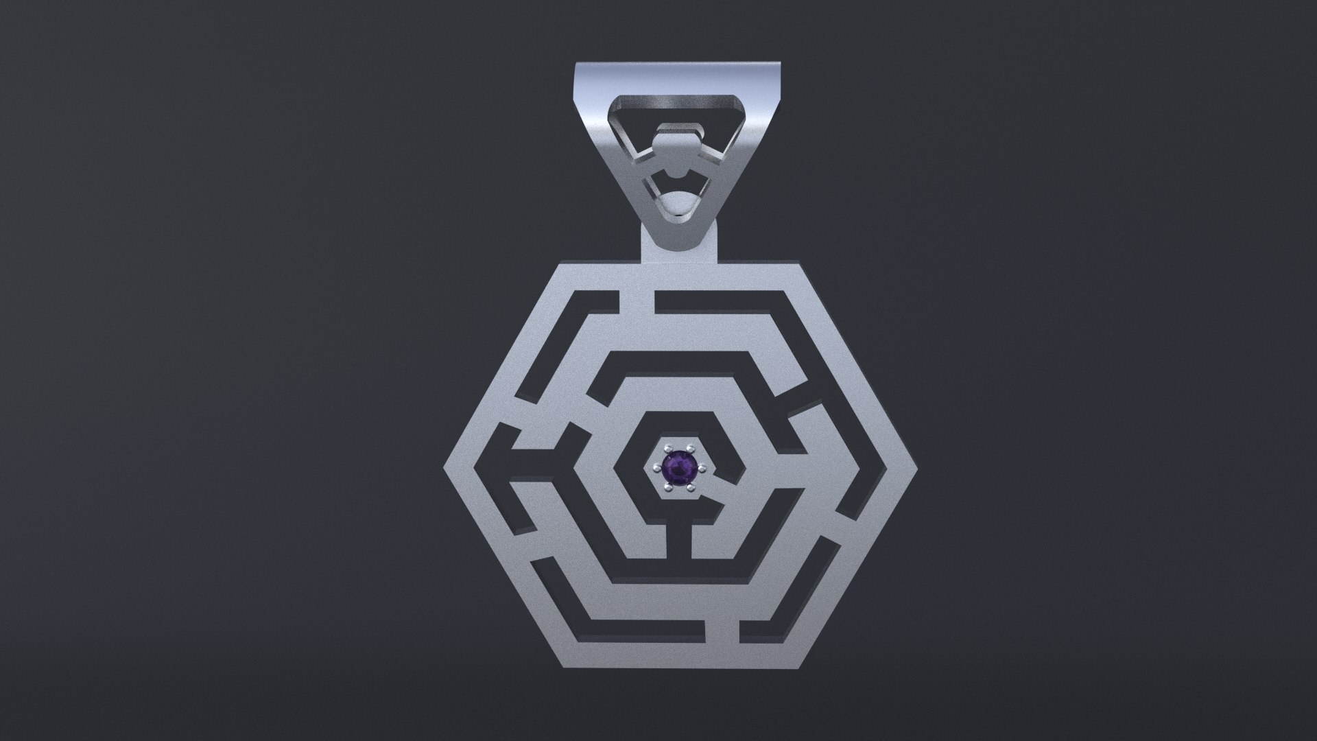 Pendant Maze For CNC Or 3D Print Model - TurboSquid 1993477