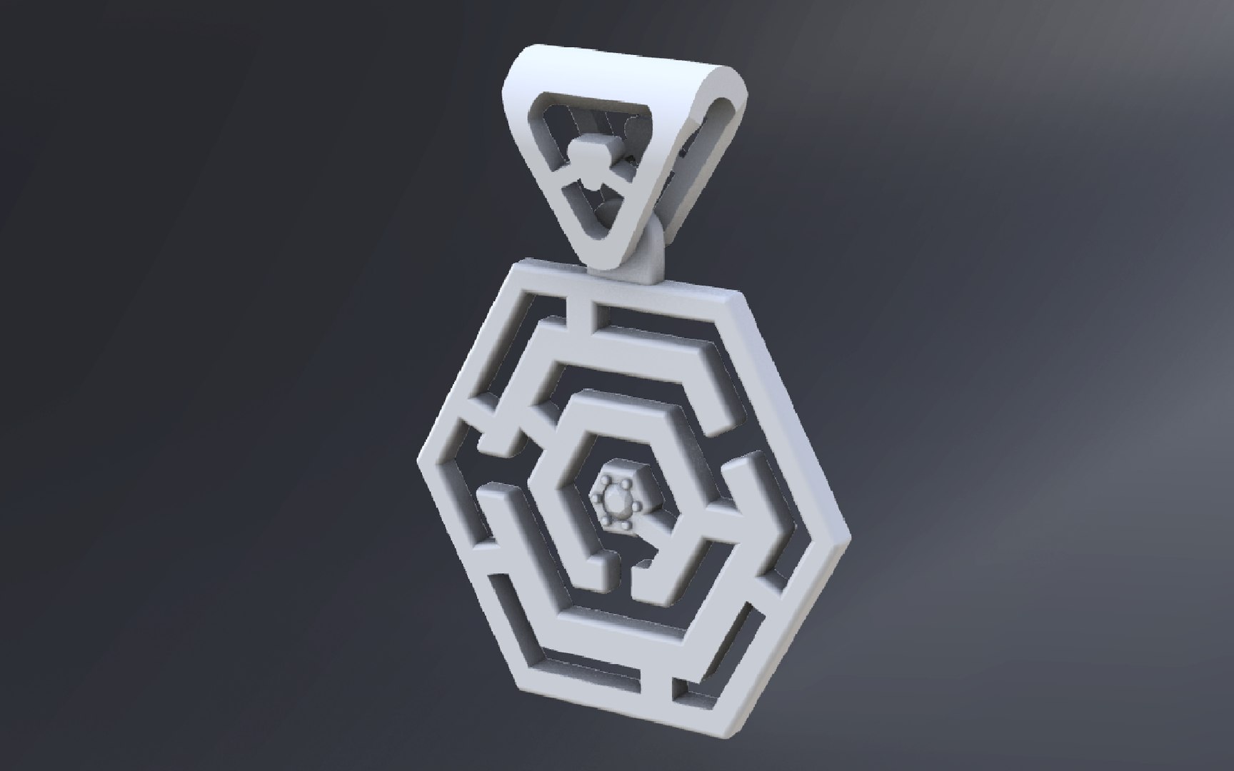 Pendant Maze For CNC Or 3D Print Model - TurboSquid 1993477