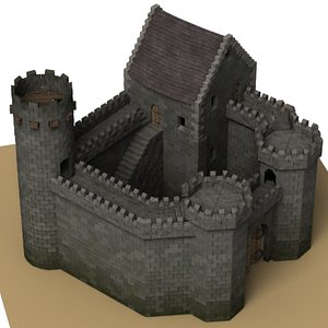 Castle 3D Models for Download | TurboSquid