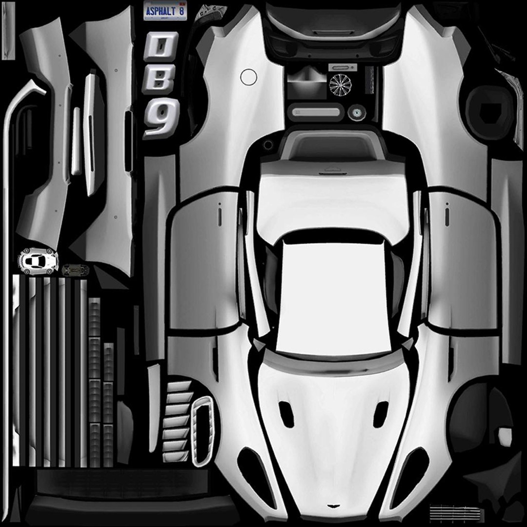 Aston Martin DB9 Car 3D Model - TurboSquid 1865298