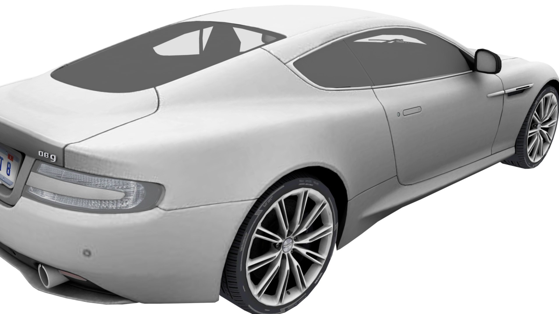 Aston Martin DB9 Car 3D Model - TurboSquid 1865298