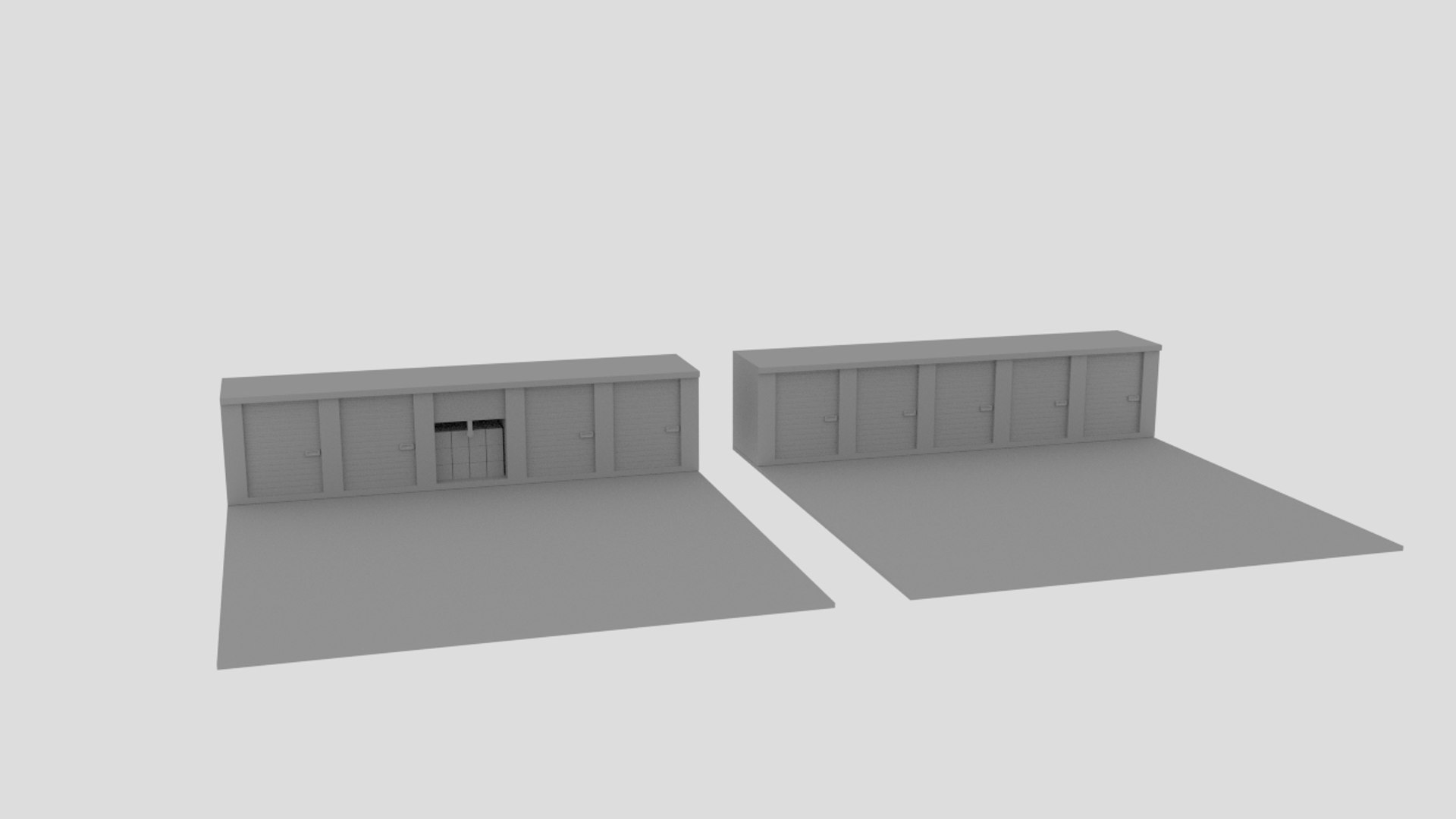 Box Garage Warehouse 3D Model - TurboSquid 1280359