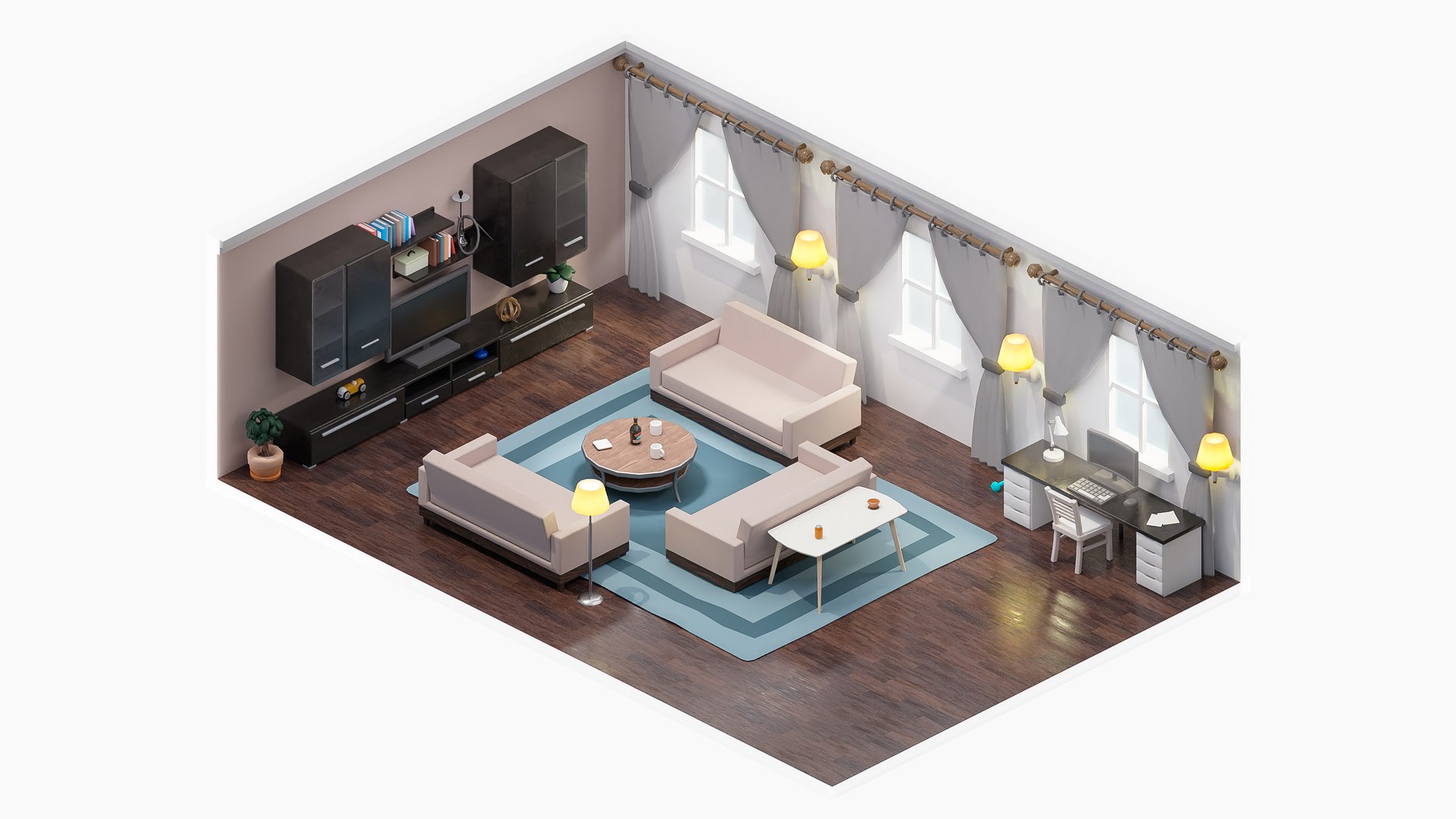 Room 29 3D Model - TurboSquid 2149076