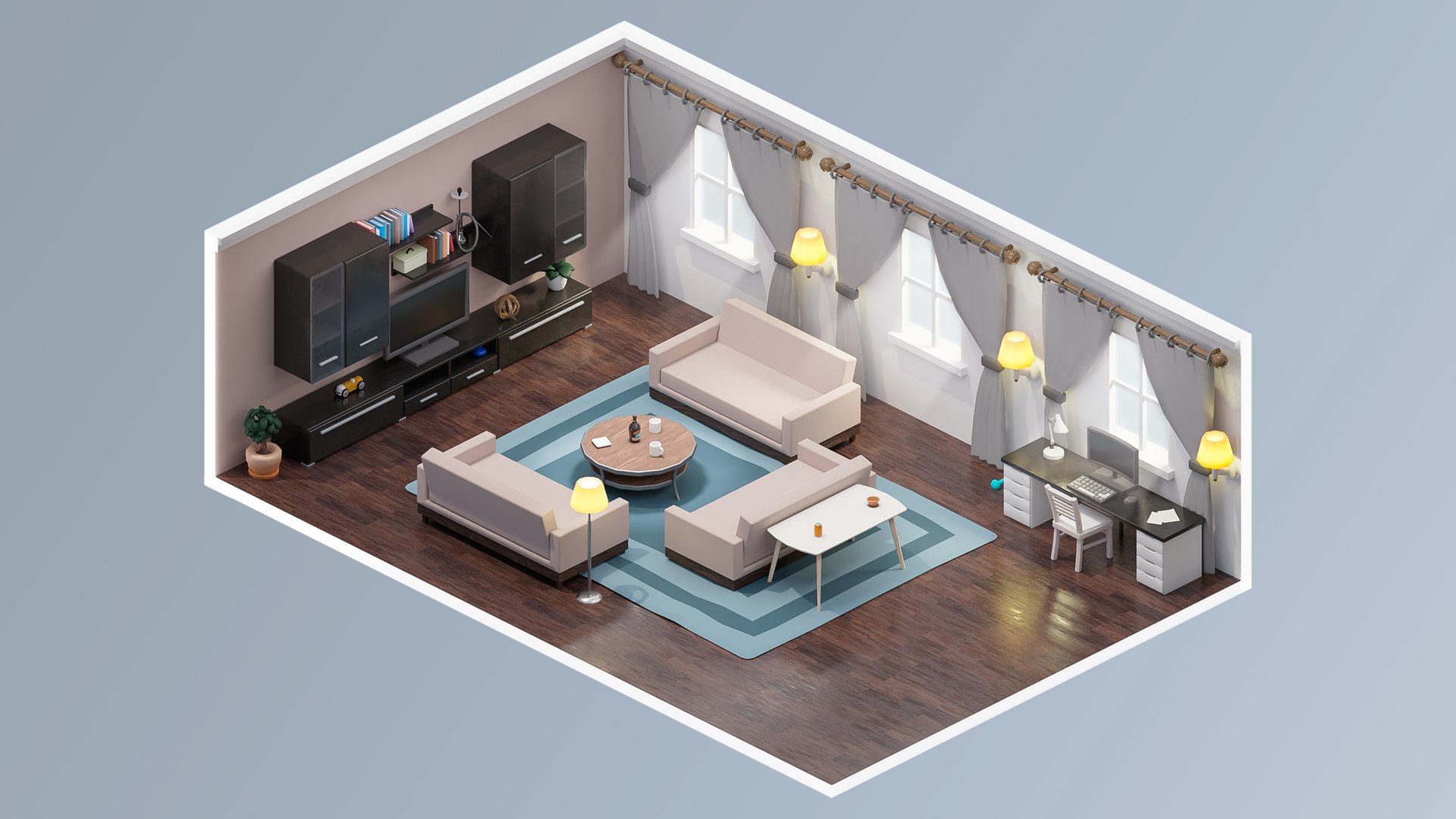 Room 29 3D Model - TurboSquid 2149076