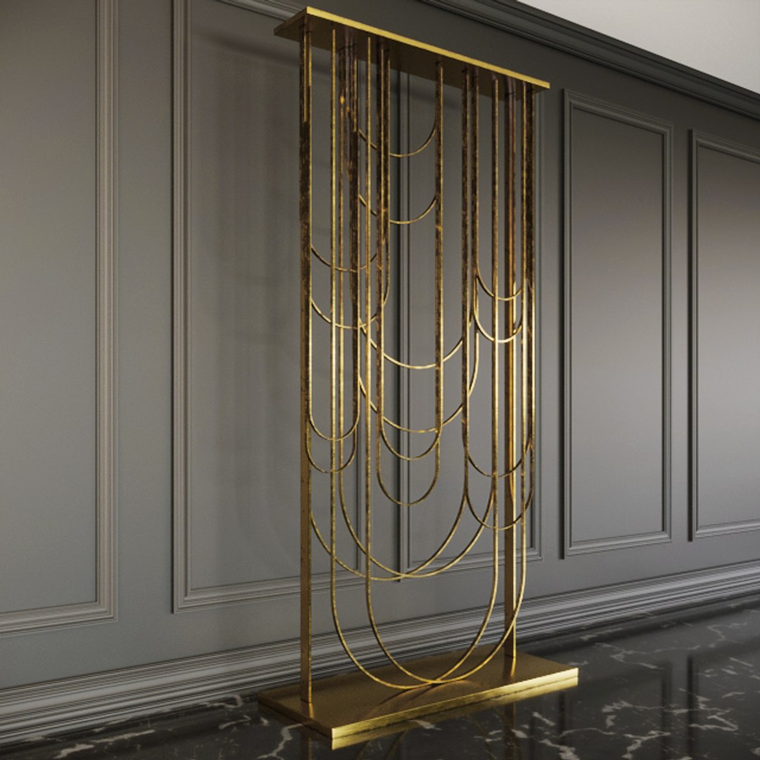 Luxury Divider 3D Model - TurboSquid 1553643