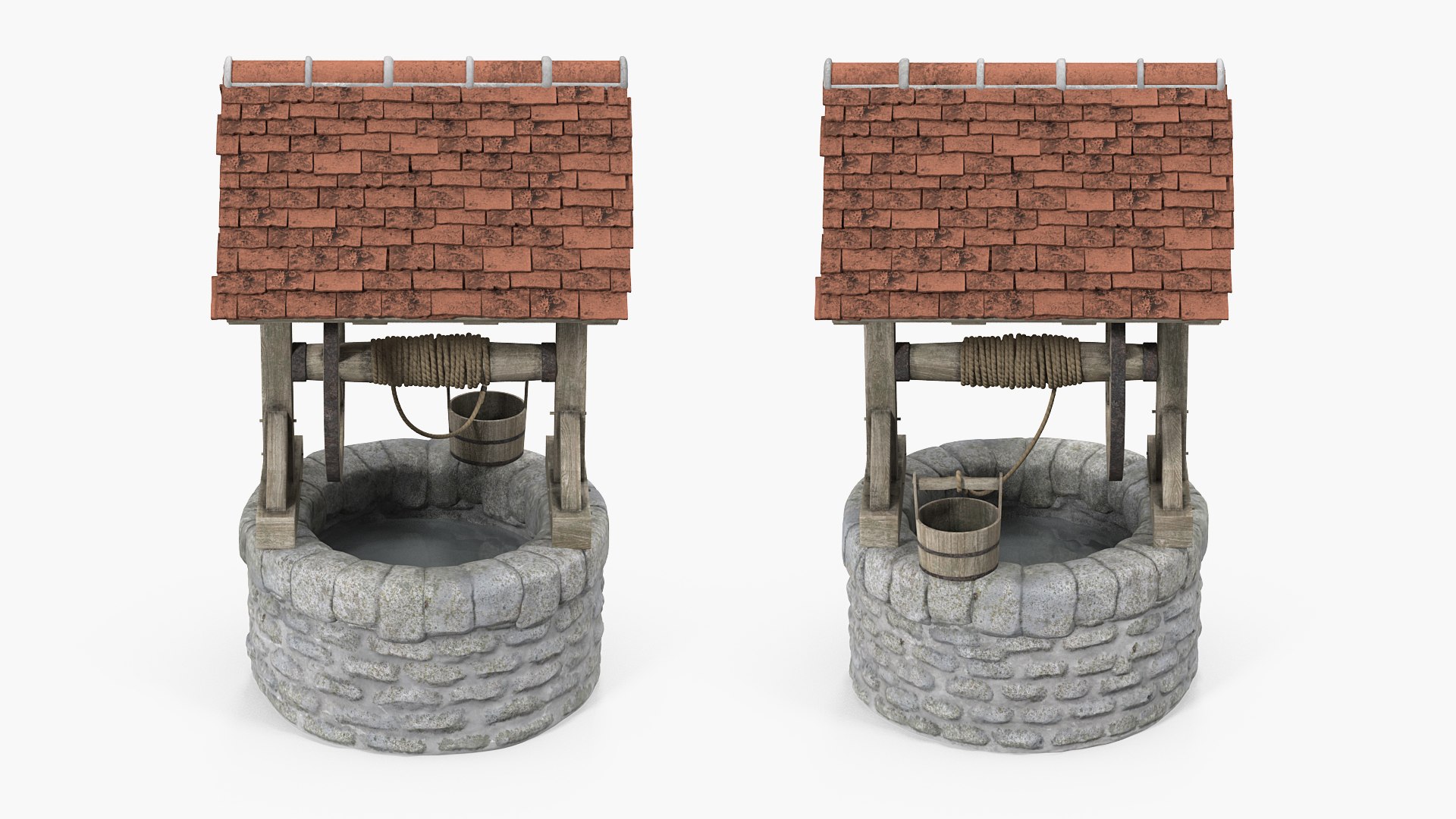 3D Medieval Stone Water - TurboSquid 1435823