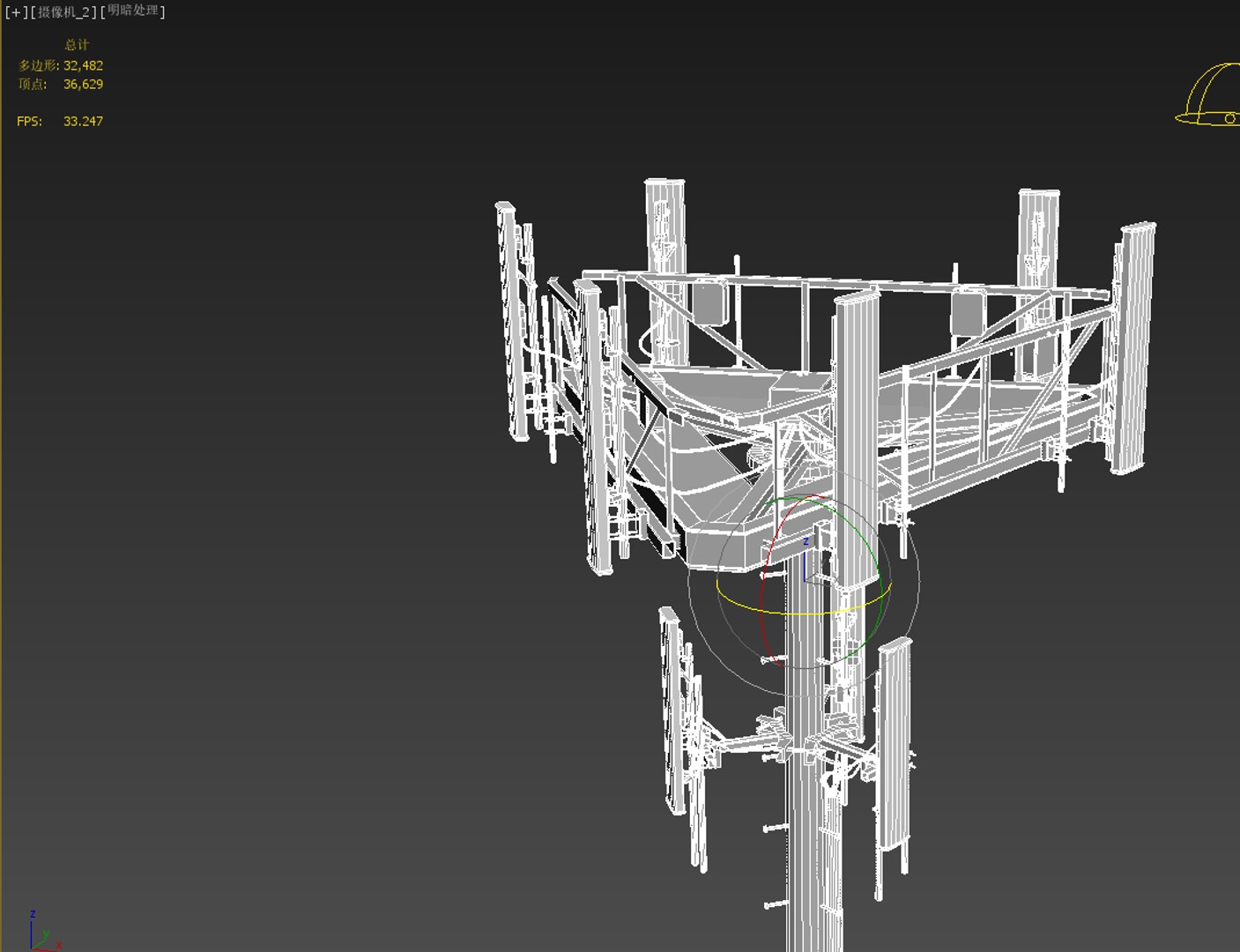 Telecommunication Tower Telecom 3D Model - TurboSquid 1213484