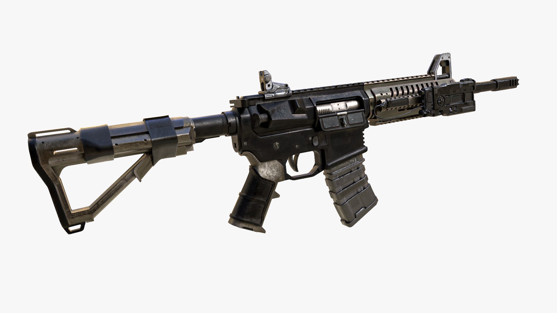 Advanced M4 Rifle 3D Model - TurboSquid 1898185