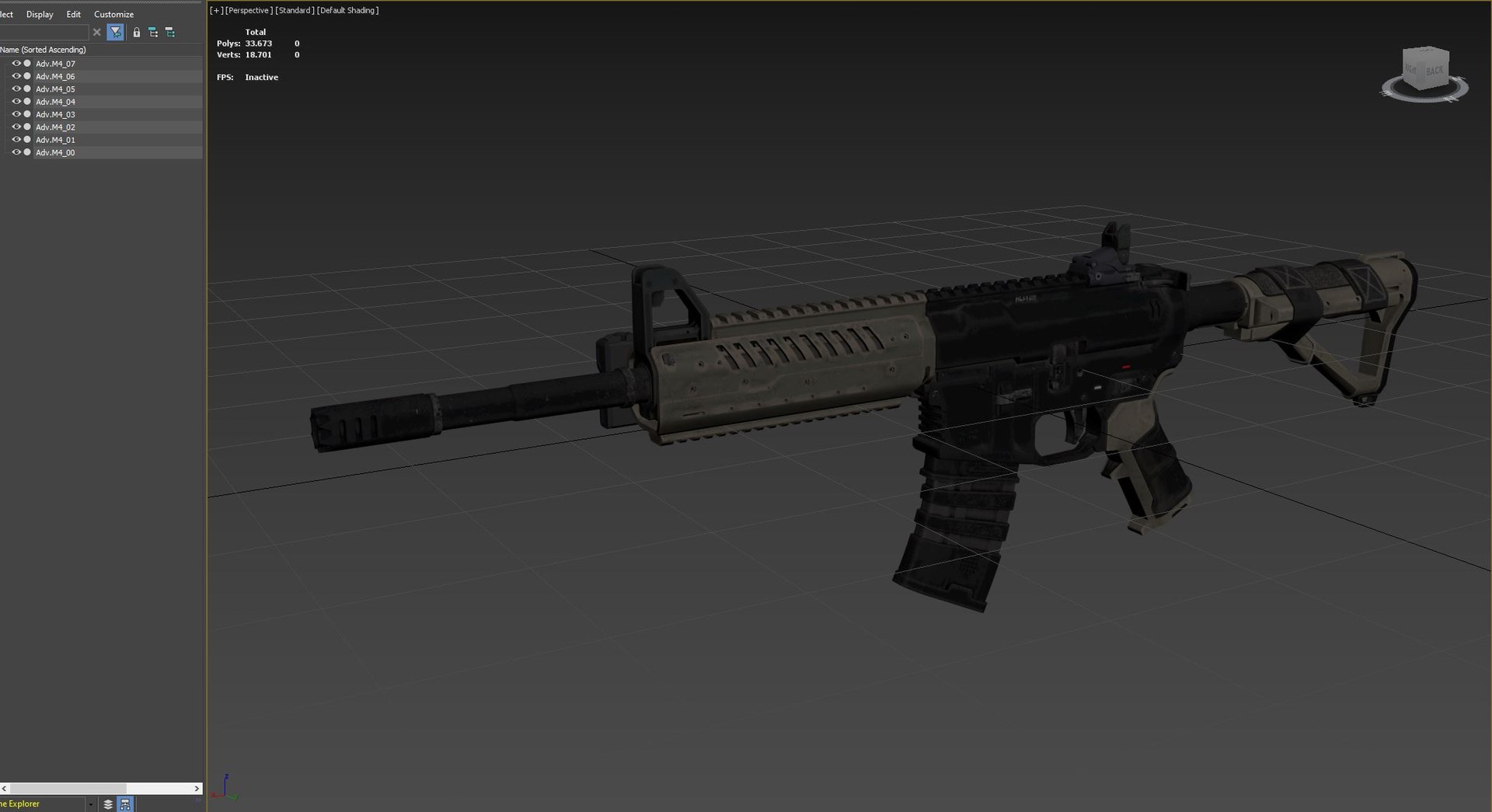 Advanced M4 Rifle 3D Model - TurboSquid 1898185