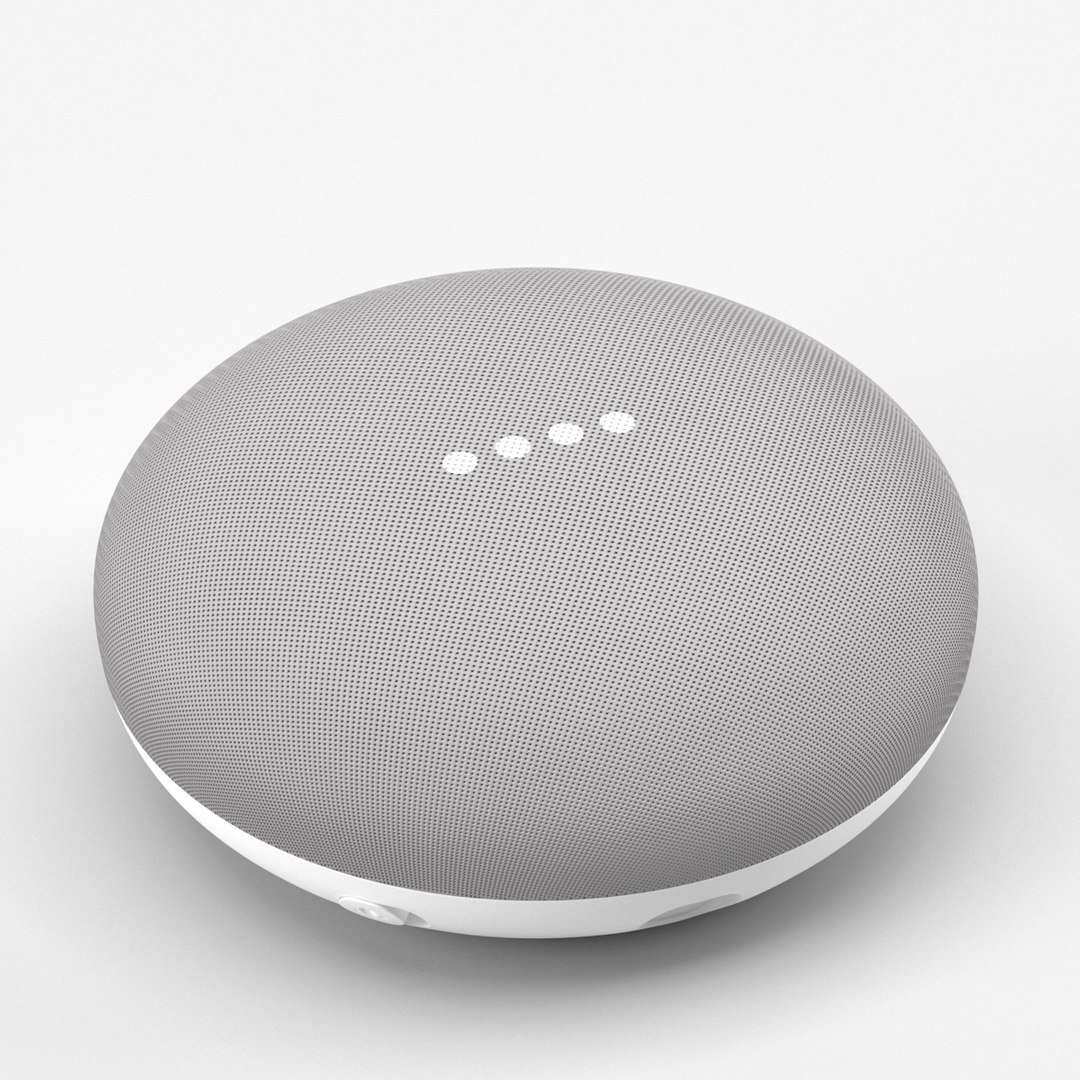 Google Home Mini 3D Model - TurboSquid 1339640