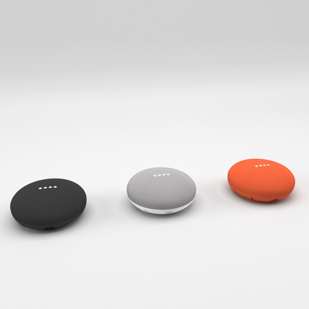 Google Home Mini 3D Model - TurboSquid 1339640