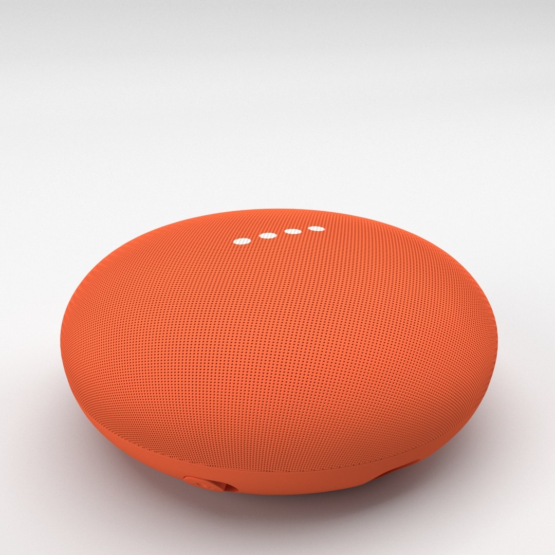 Google Home Mini 3D Model - TurboSquid 1339640