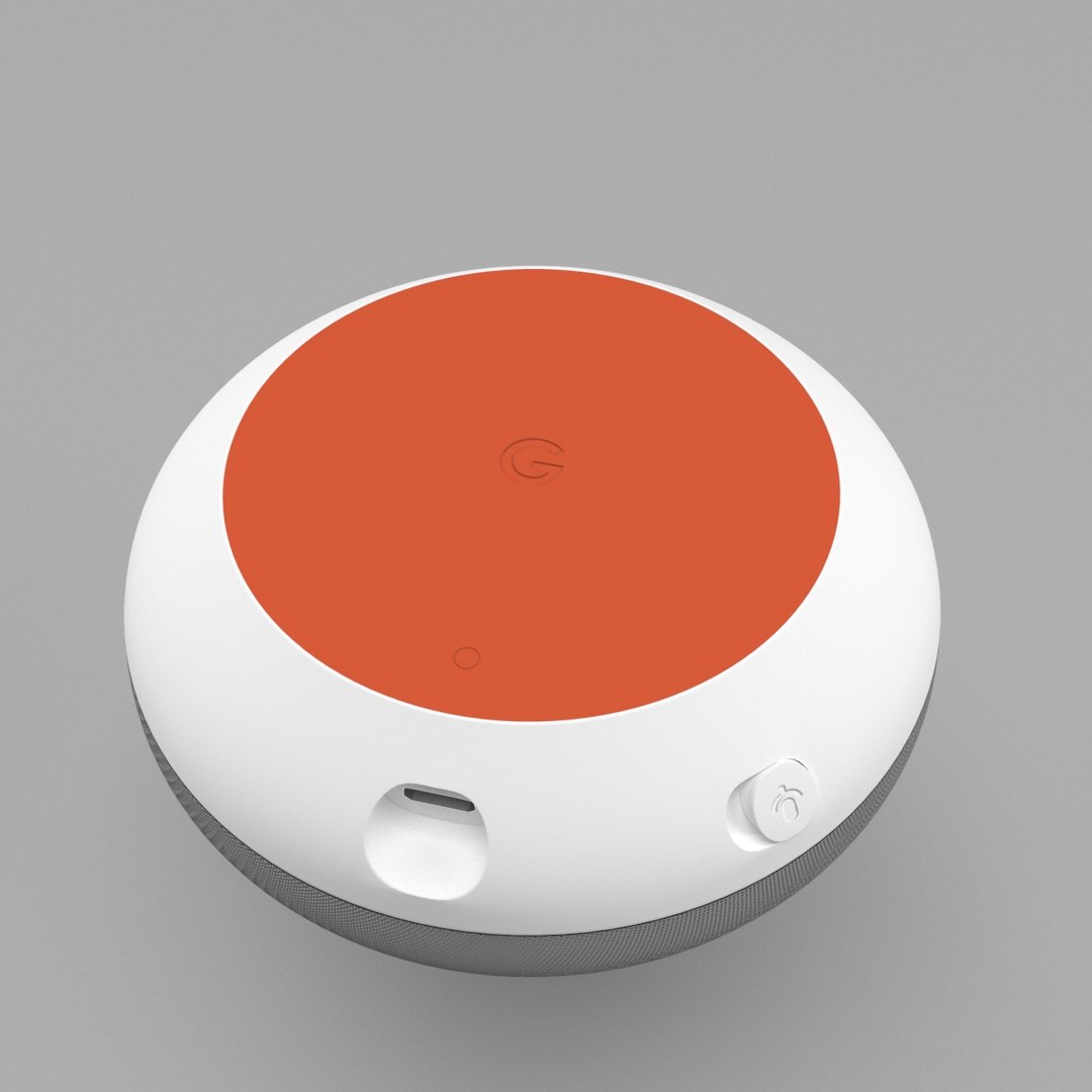 Google Home Mini 3D Model - TurboSquid 1339640