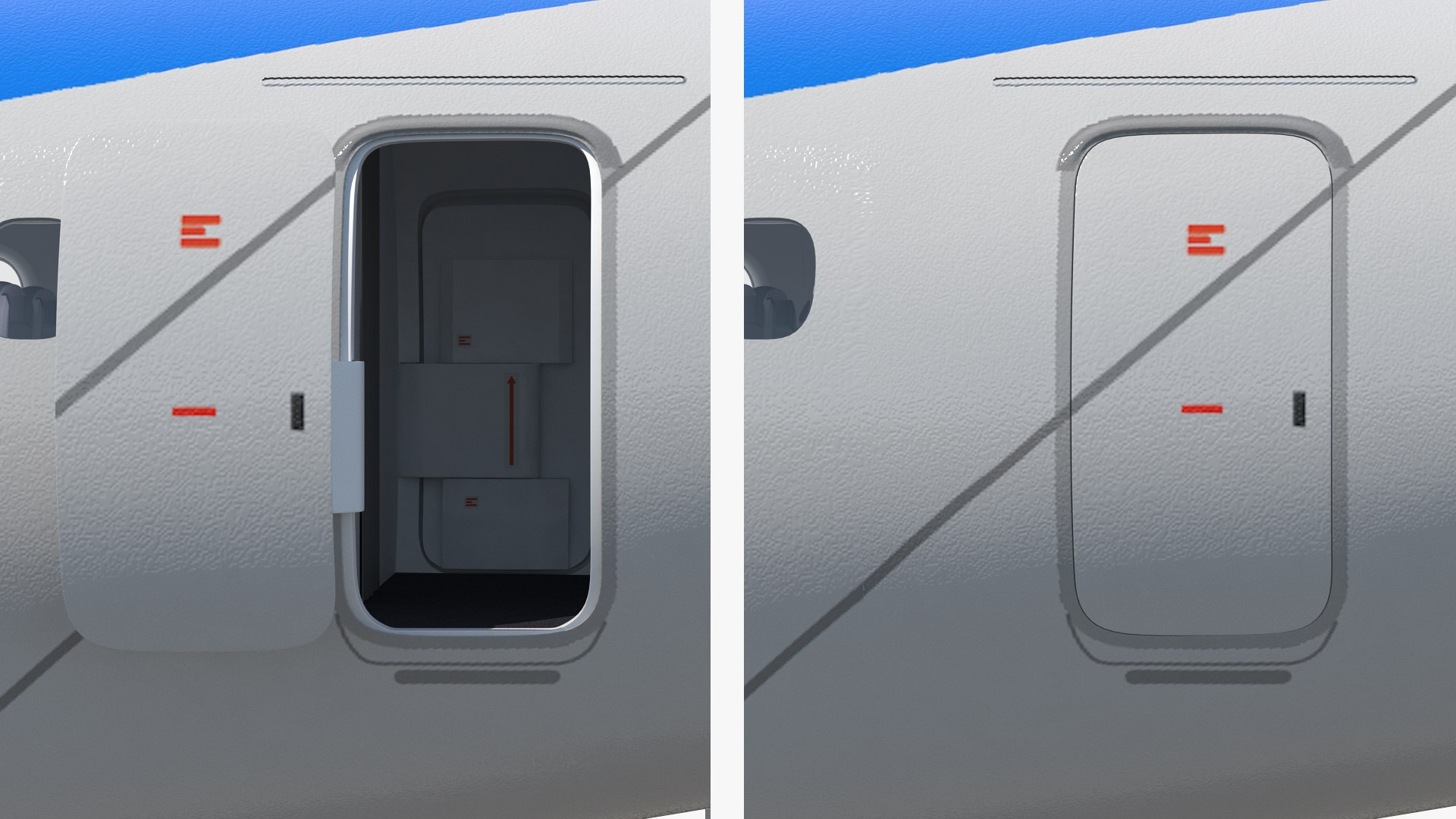 Embraer E-jet E195-e2 Passenger Jet 3D Model - TurboSquid 1444530