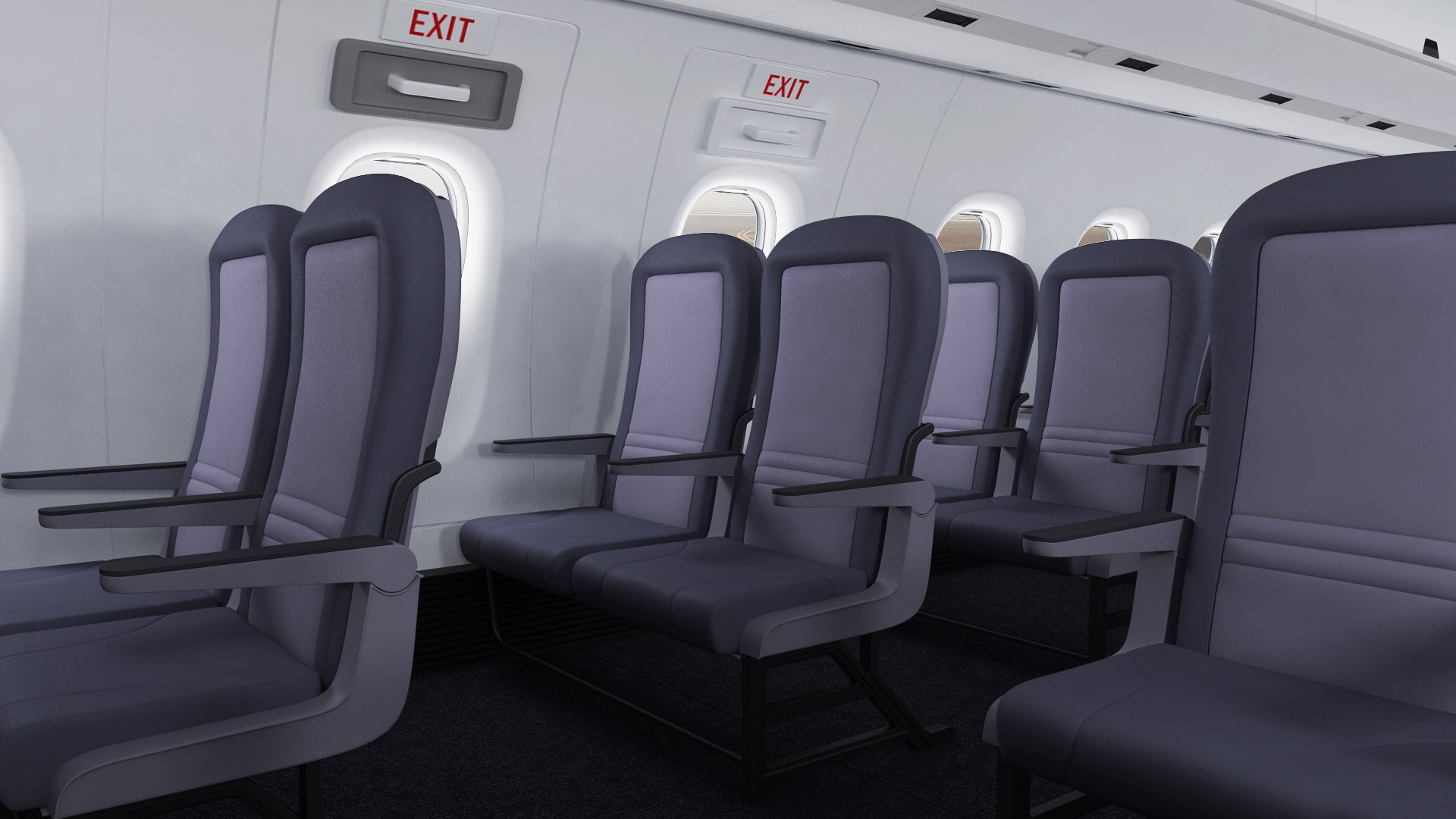 Embraer E-jet E195-e2 Passenger Jet 3D Model - TurboSquid 1444530