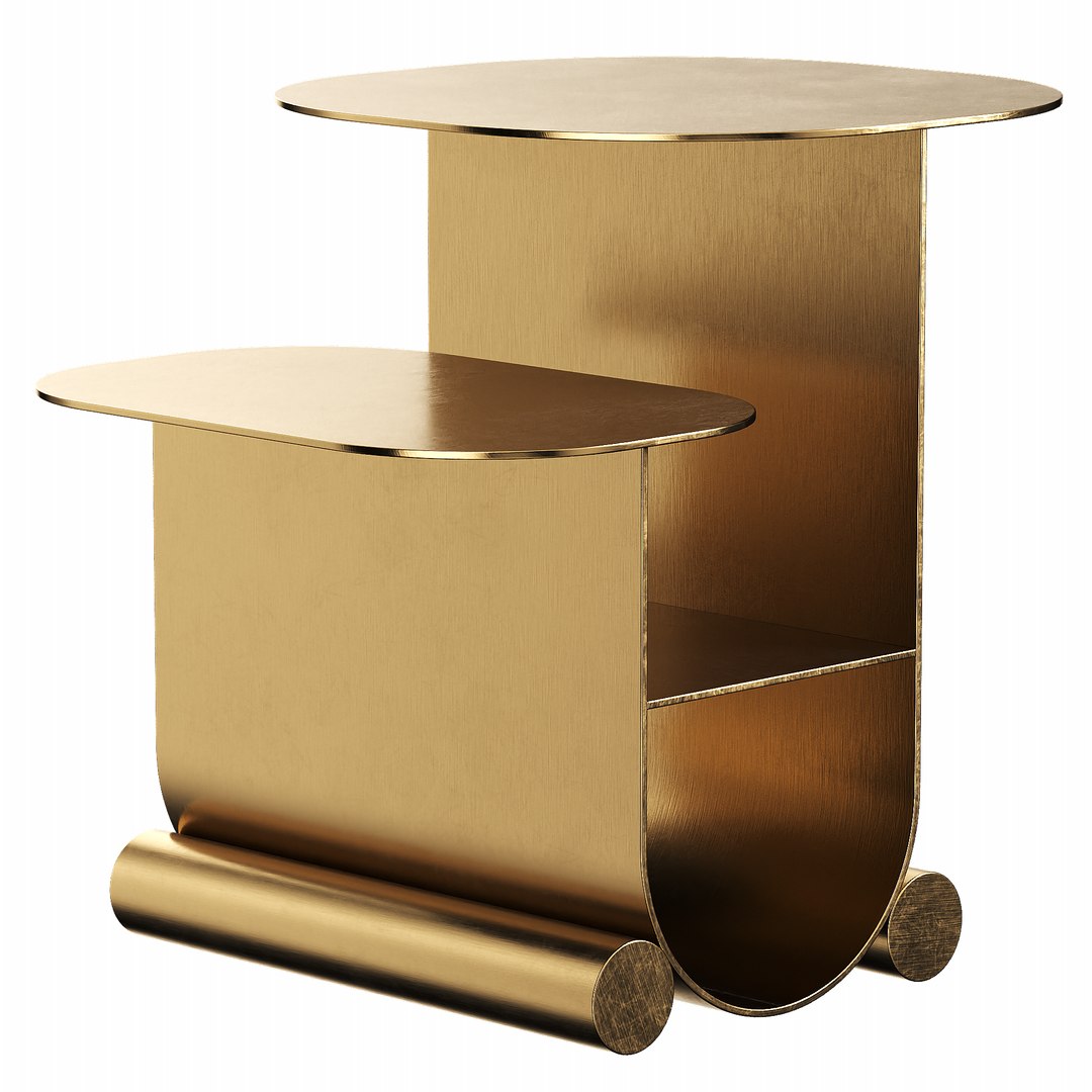 Modern Auxiliary Bedside Table 3D Model - TurboSquid 2305326