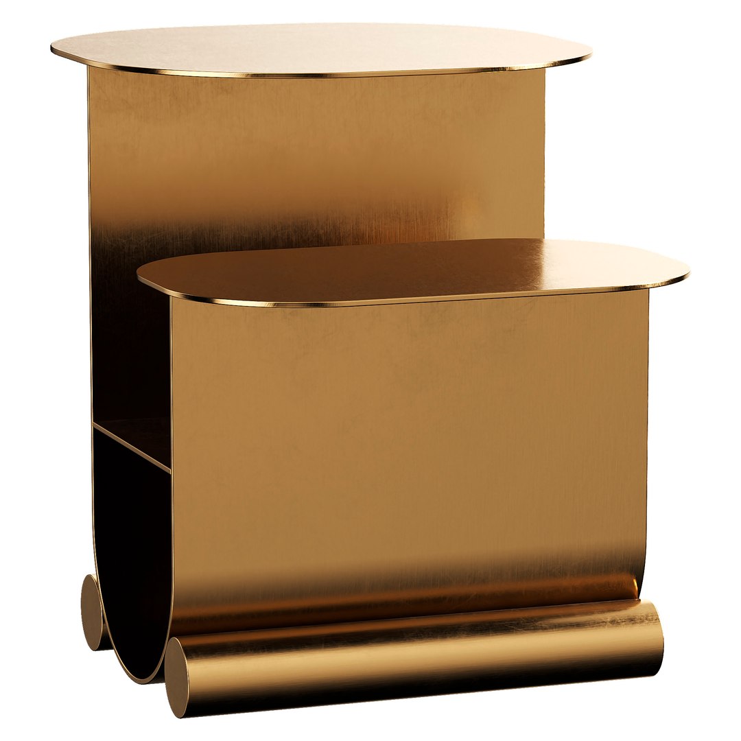 Modern Auxiliary Bedside Table 3D Model - TurboSquid 2305326