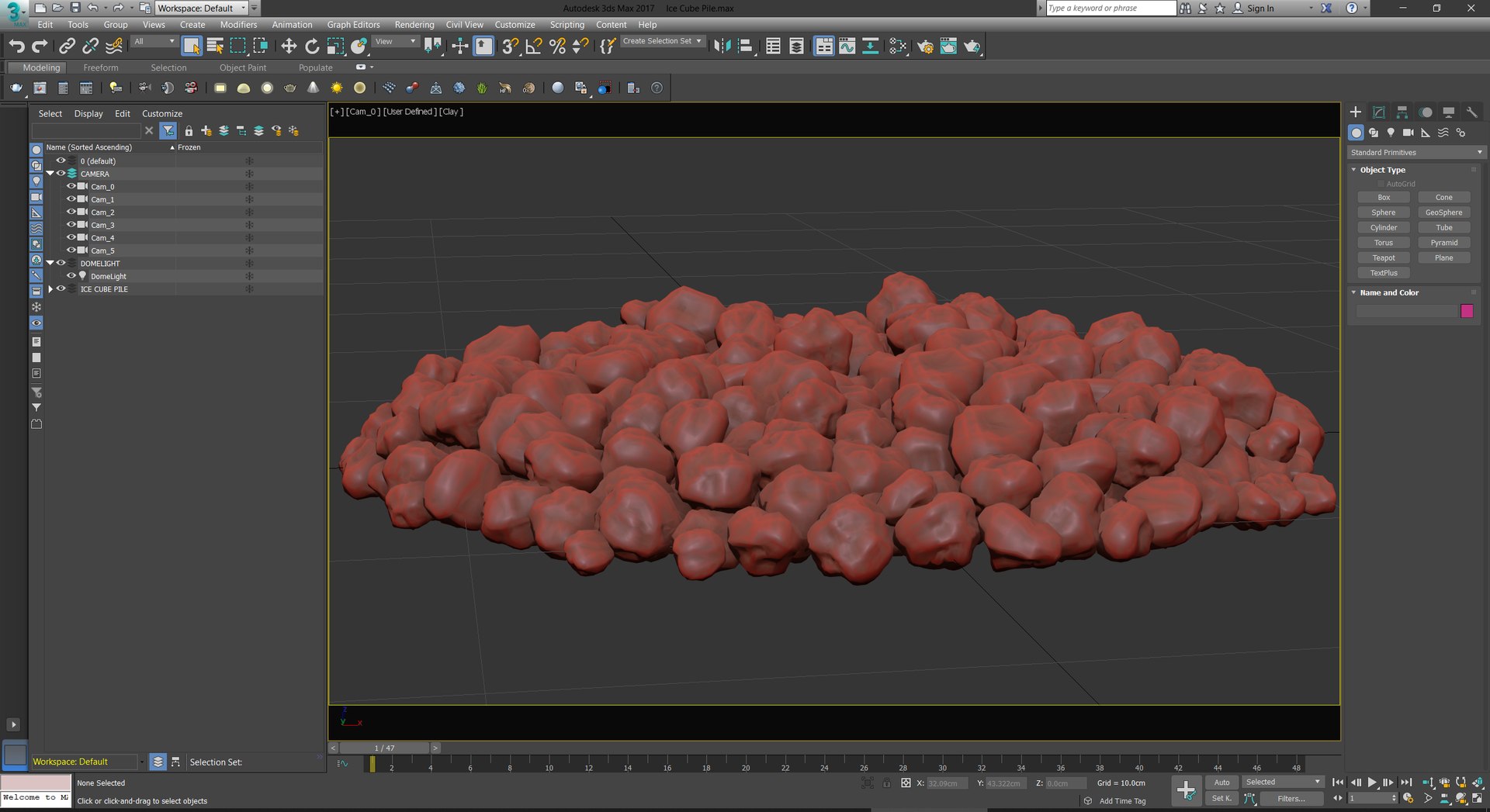 3D Ice Cube Pile - TurboSquid 1763342