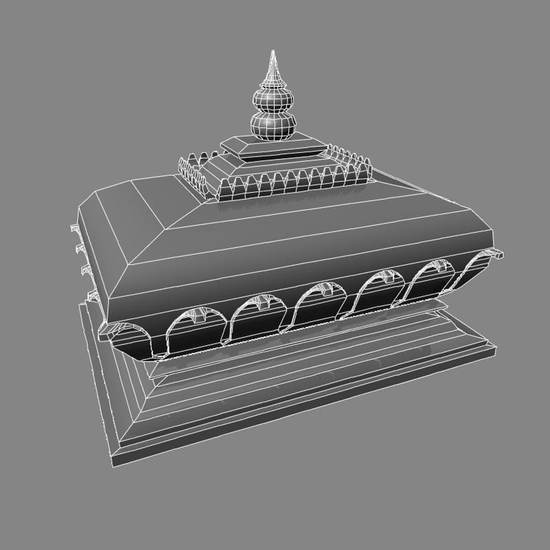 3d Prop Tomb 04 Model