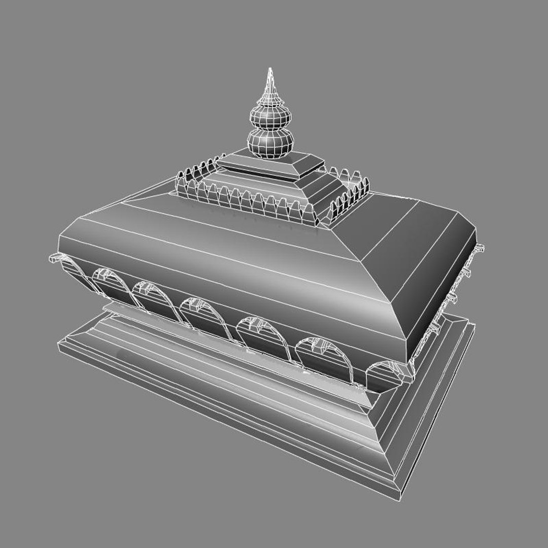 3d Prop Tomb 04 Model