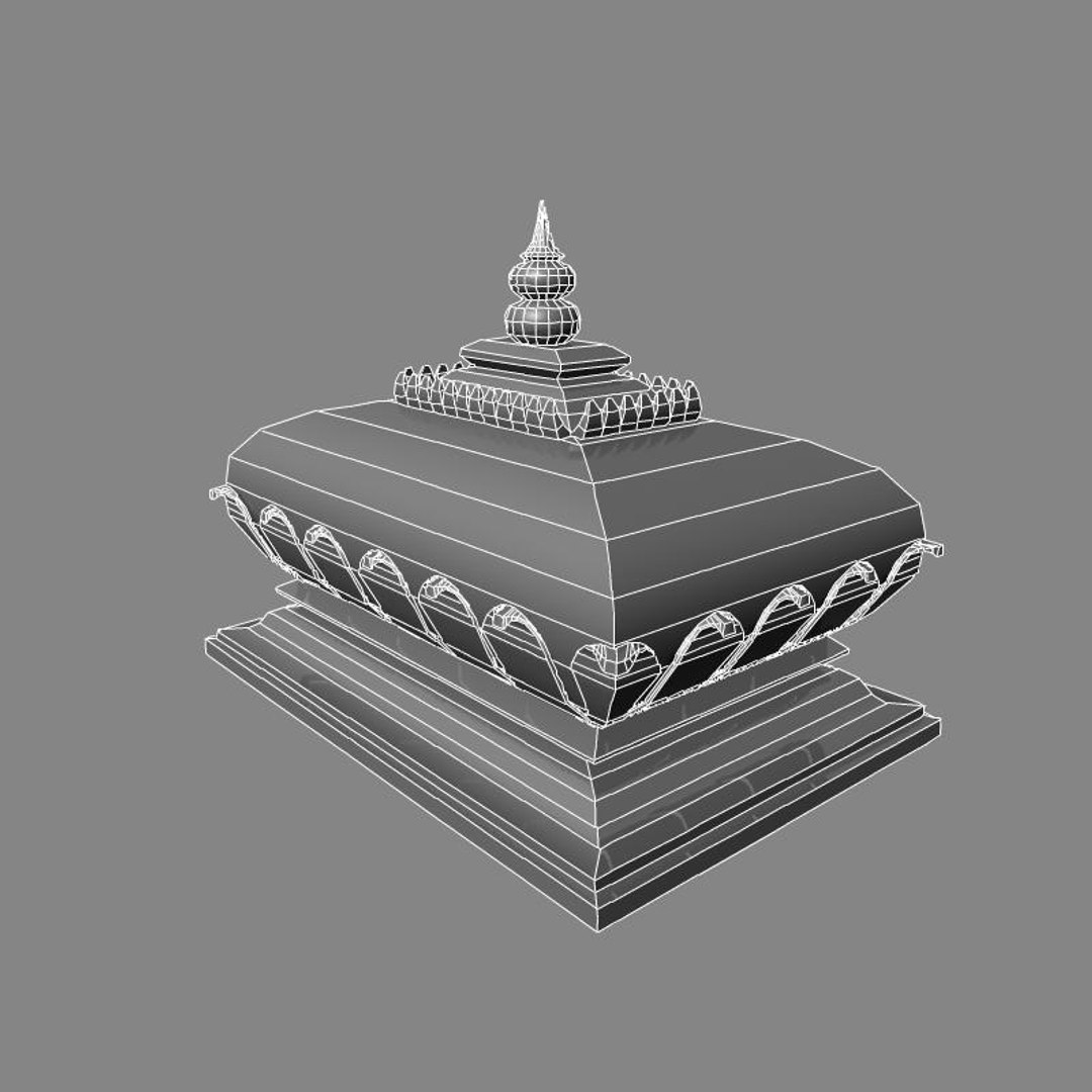3d Prop Tomb 04 Model