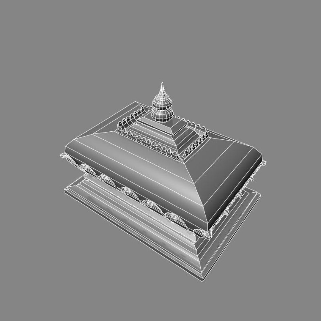 3d Prop Tomb 04 Model