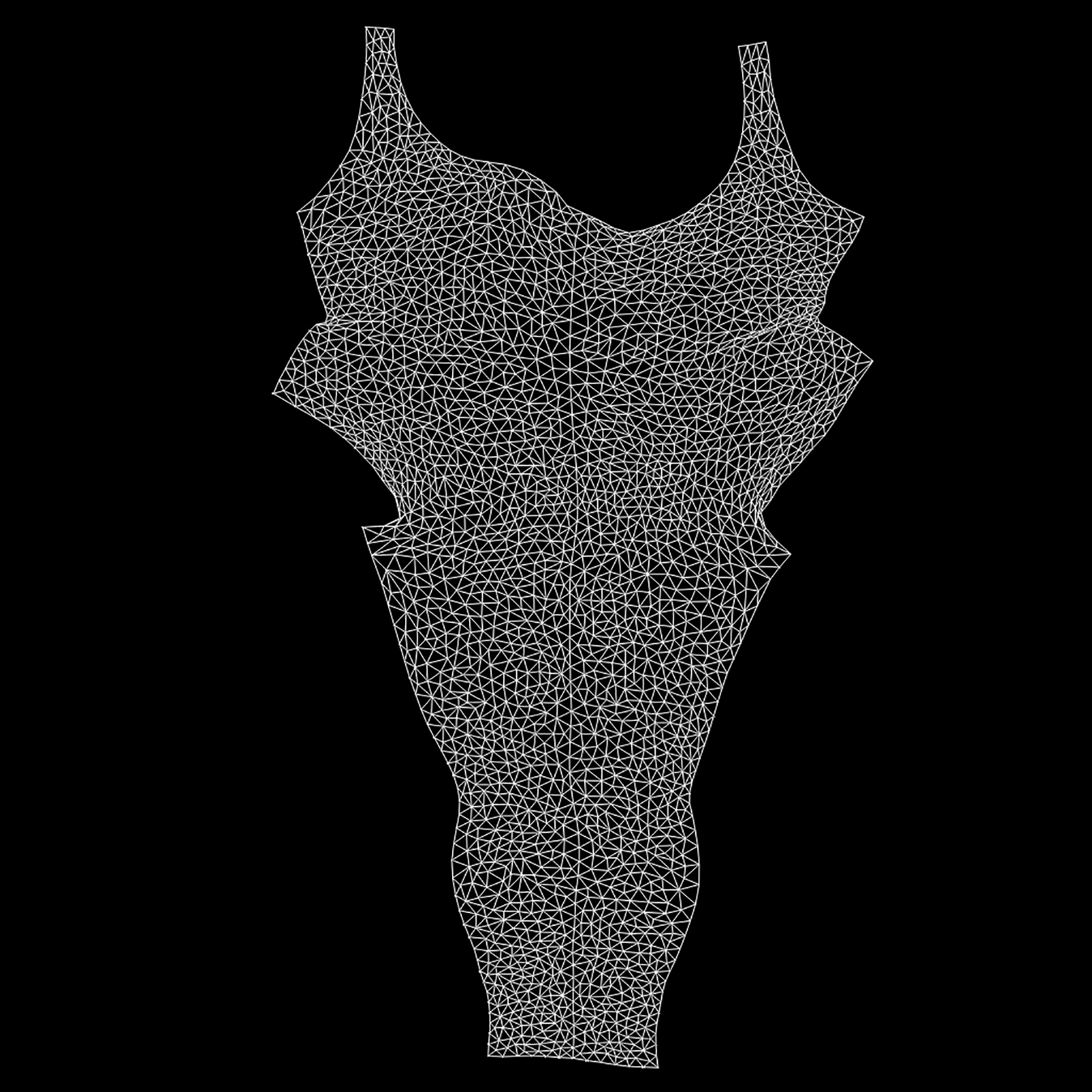 One Shoulder One Leg Catsuit 3D model - TurboSquid 1829162