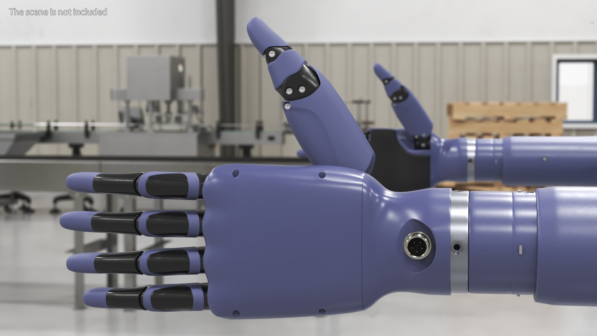 3D Left Dexterous Robot Hand Model - TurboSquid 2328166