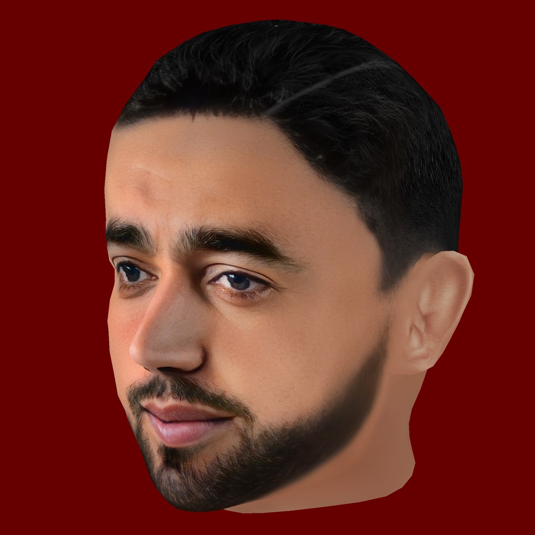 Bruno Fernandes Head - Low Poly Head For Game 3D - TurboSquid 2201541
