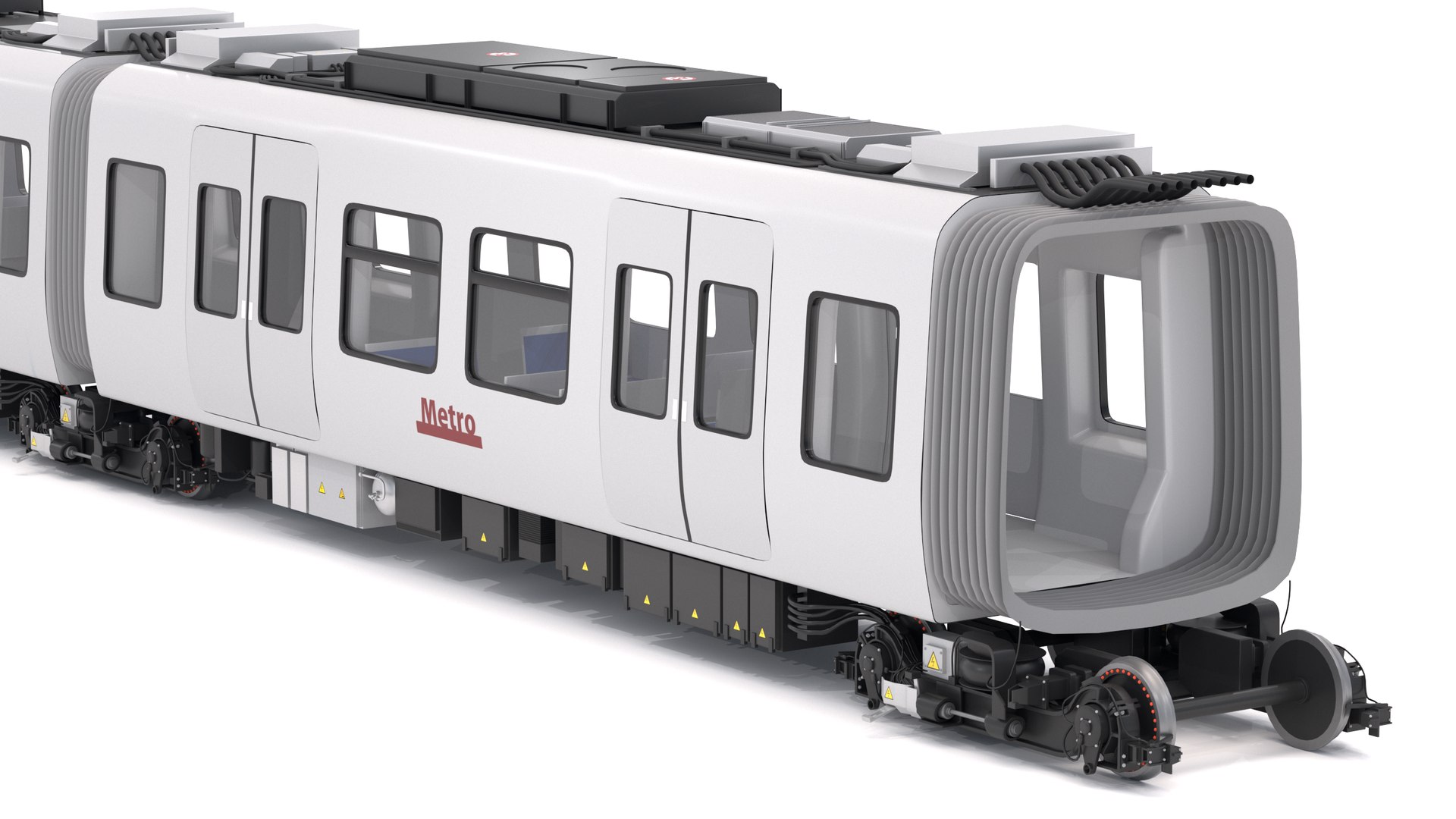 Hitachi Rail Driverless Metro Copenhagen 3D Model - TurboSquid 2322617
