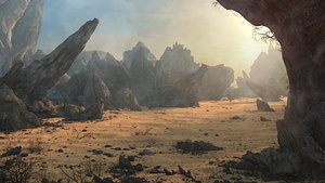 Blender Desert Models | TurboSquid