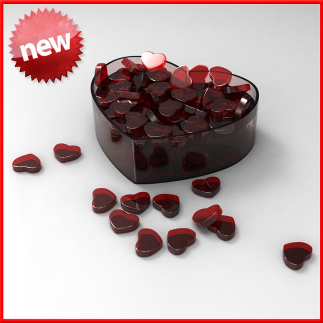 Candy Box 3d Model