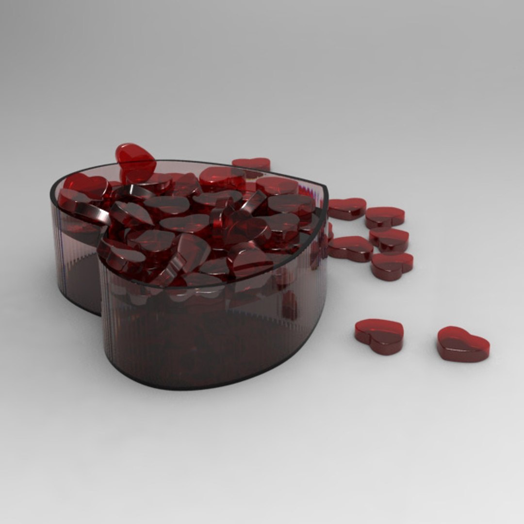 Candy Box 3d Model