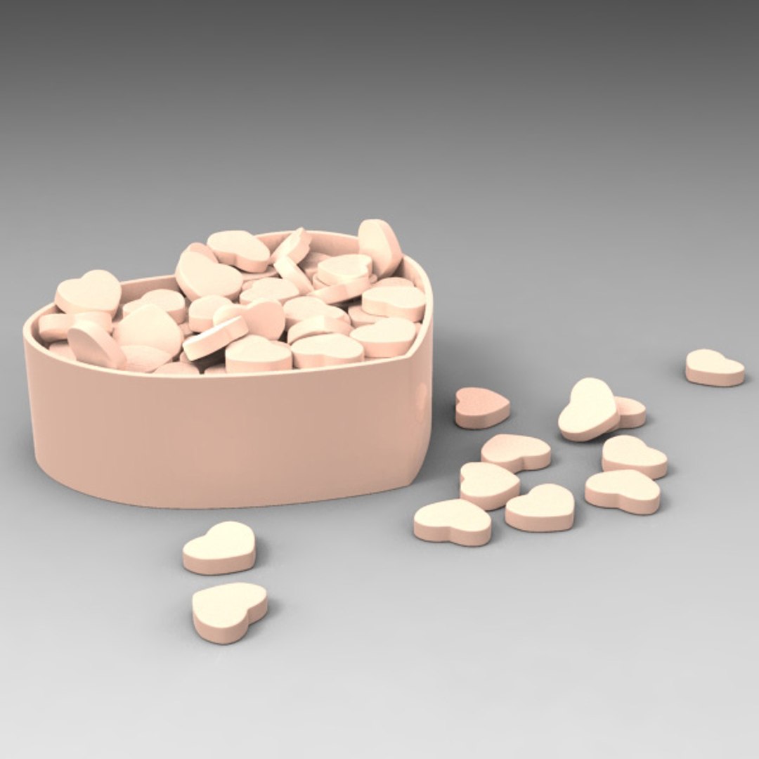 Candy Box 3d Model