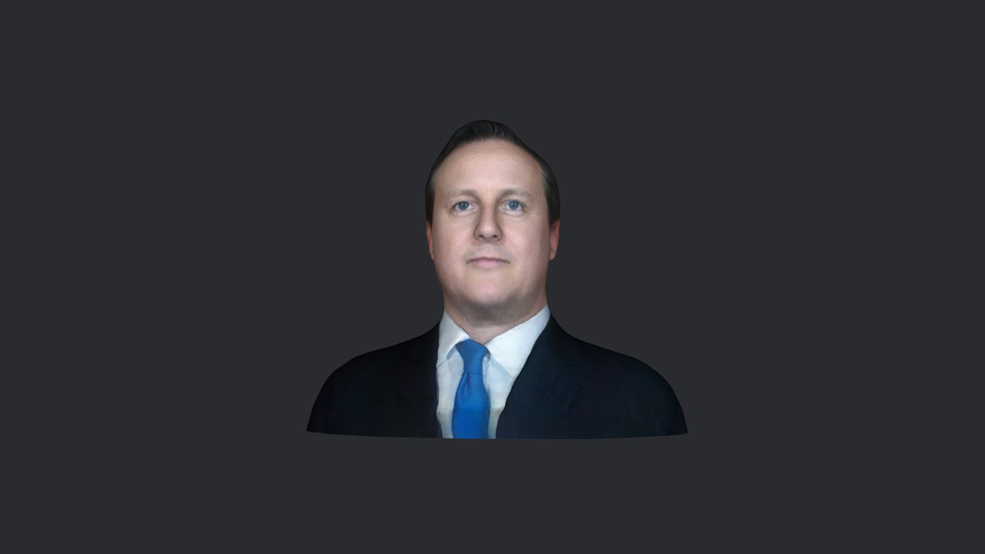 David Cameron-Realistic Bust Head Ready 3d Model 3D Model - TurboSquid ...