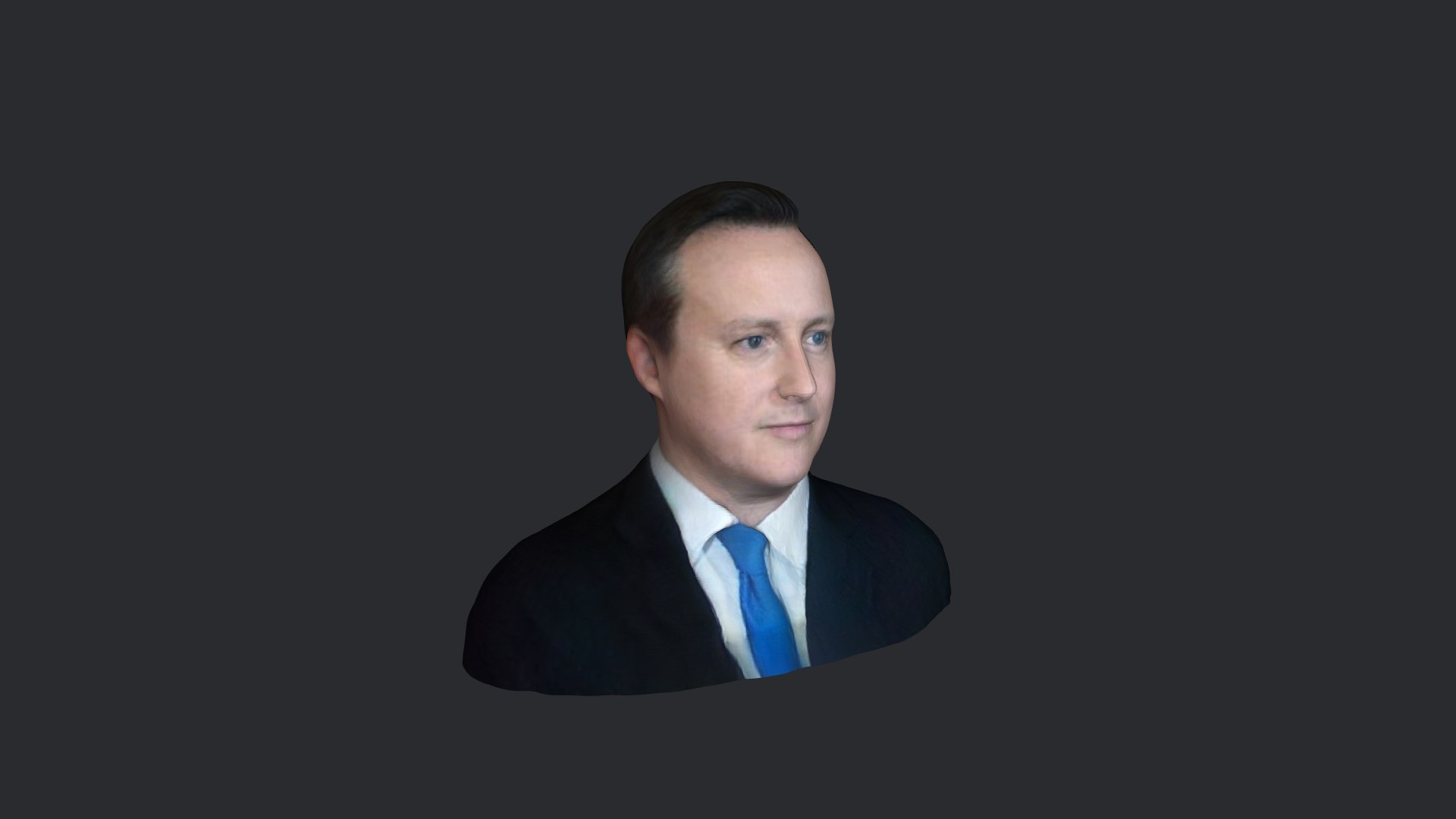 David Cameron-Realistic Bust Head Ready 3d Model 3D Model - TurboSquid ...